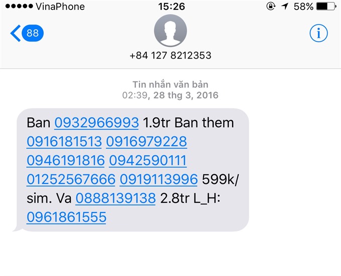 Spam Phone Numbers Blocked In H N i Society Vietnam News