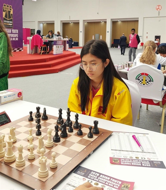 Việt Nam secures three gold medals at Asian Youth Chess Championships