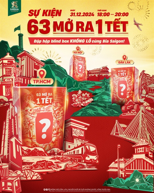 Saigon Lager Beer unveils the ultimate "Blind Box Unboxing" experience ...