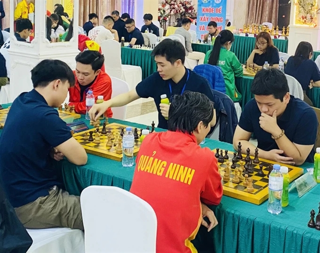 Minh, Nguyên checkmate competition in super rapid chess event
