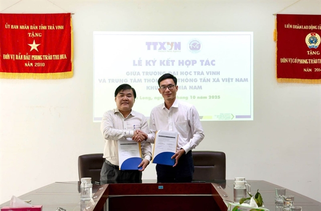 VNA southern branch co-operates with Trà Vinh University