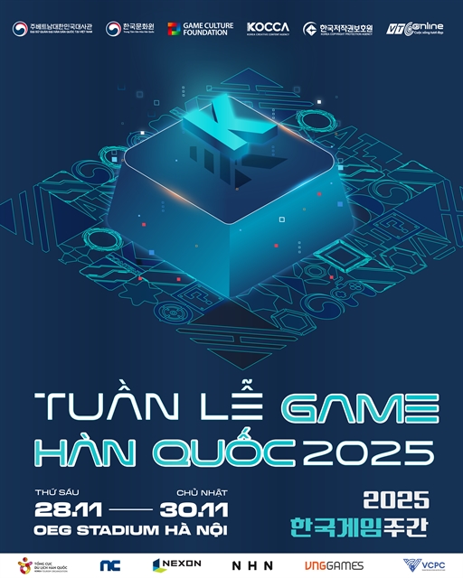 Korean Game Week 2025 kicks off in Hà Nội