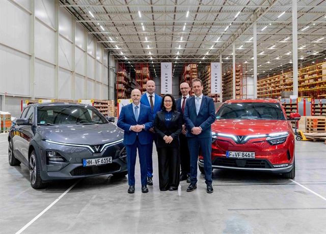 VinFast partners with DHL to deliver car spare parts in Europe