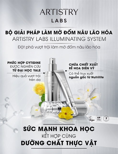 Amway Vietnam launches the artistry labs illuminating system