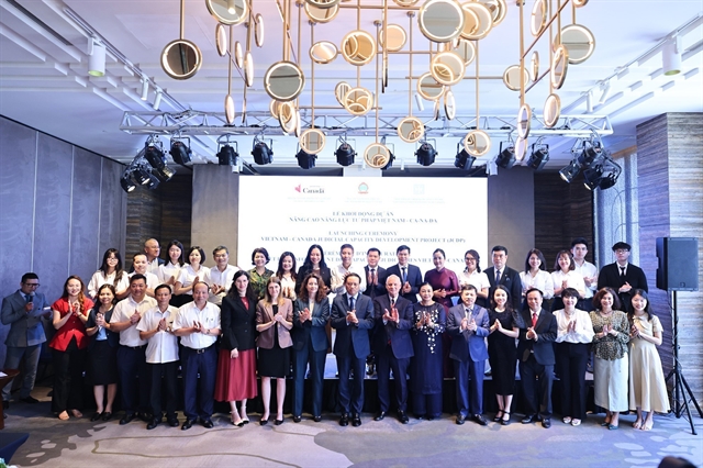 Việt Nam–Canada judicial capacity development project launched