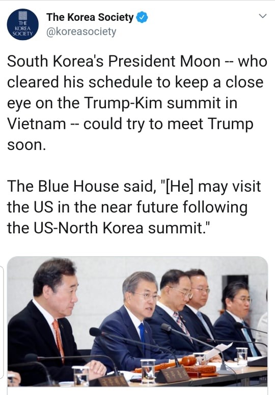 US President Trump meets with DPRK Chairman Kim